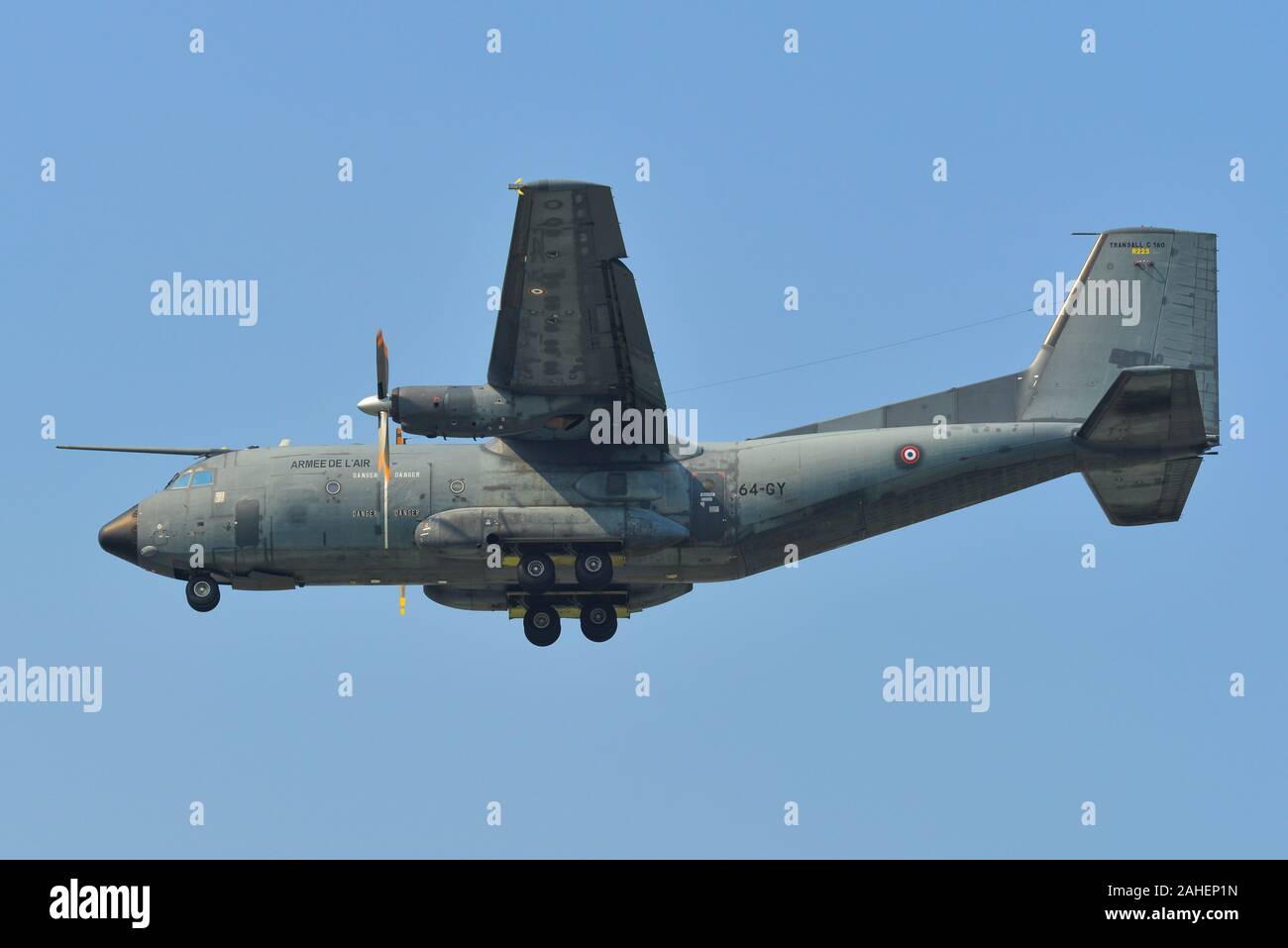 Saigon, Vietnam - Dec 21, 2019. France Air Force Transall C-160 ...