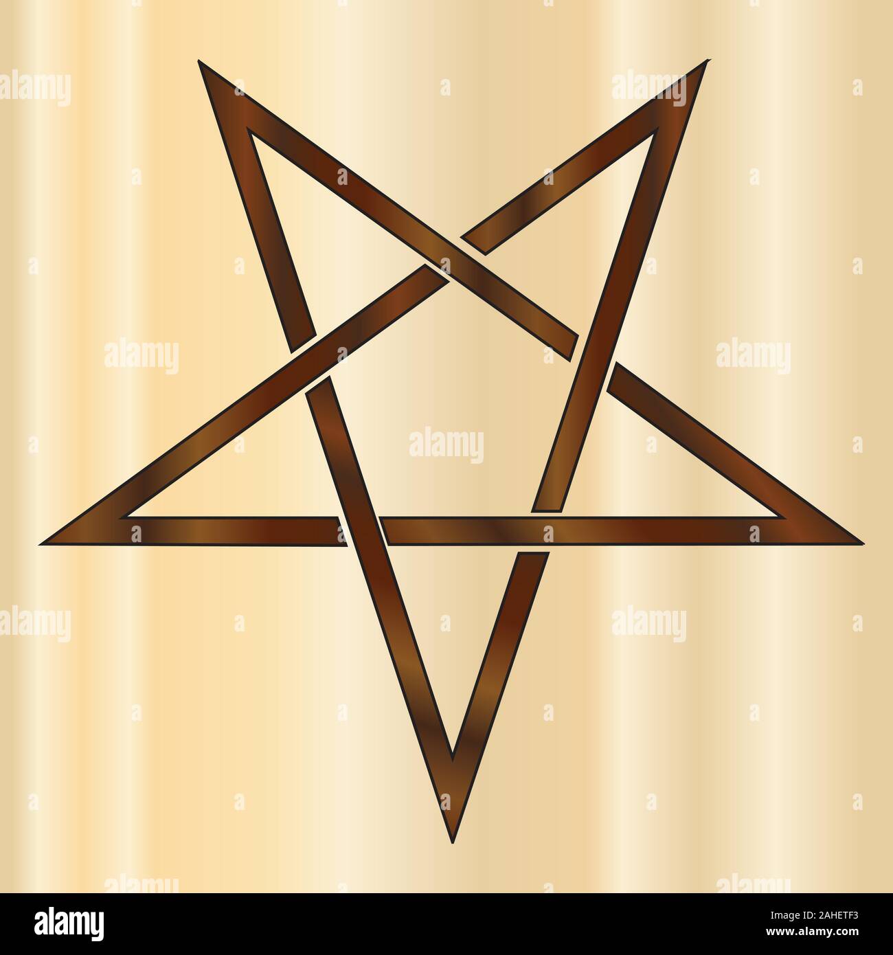 Pentangle Stock Vector Images - Alamy