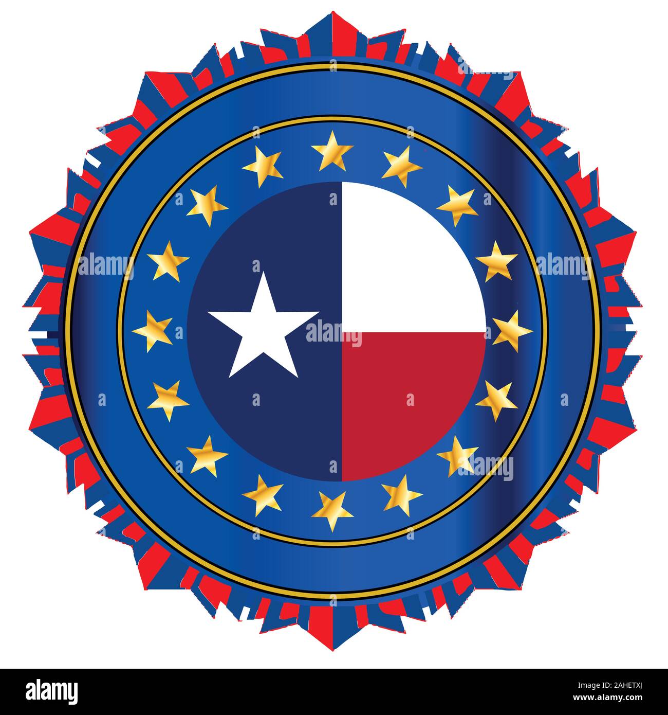 State seal of texas logo hi-res stock photography and images - Alamy