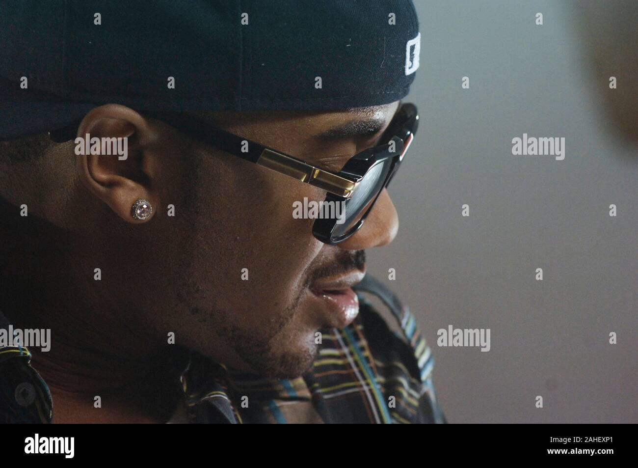 Singer / Actor William Raymond Norwood Jr. aka Ray J on set of 40 Glocc ...