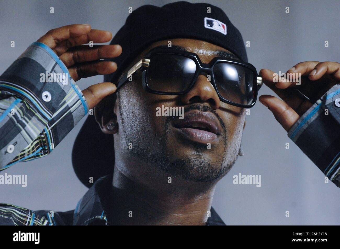 Singer / Actor William Raymond Norwood Jr. aka Ray J on set of 40 Glocc ...