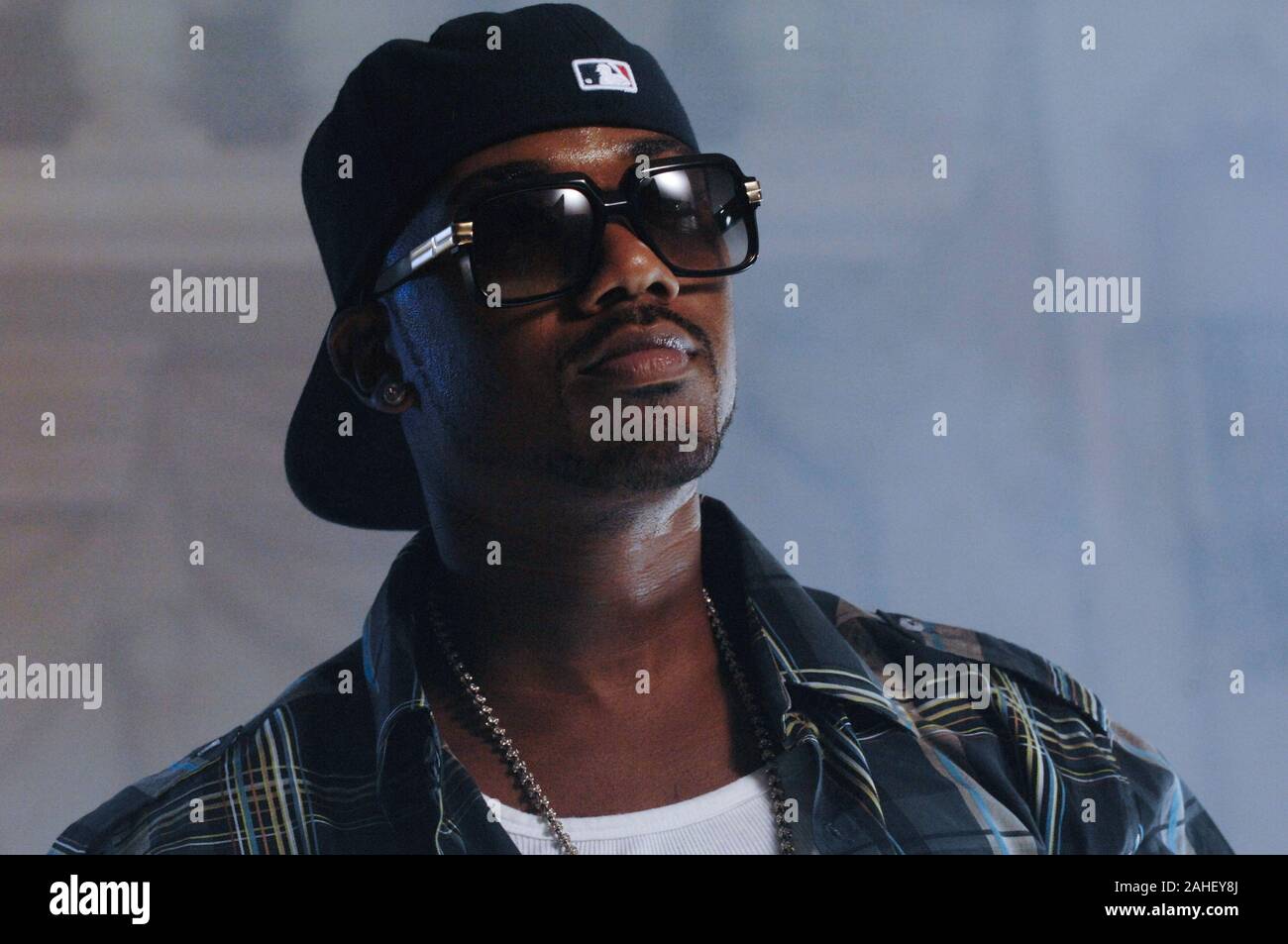 Singer / Actor William Raymond Norwood Jr. aka Ray J on set of 40 Glocc ...