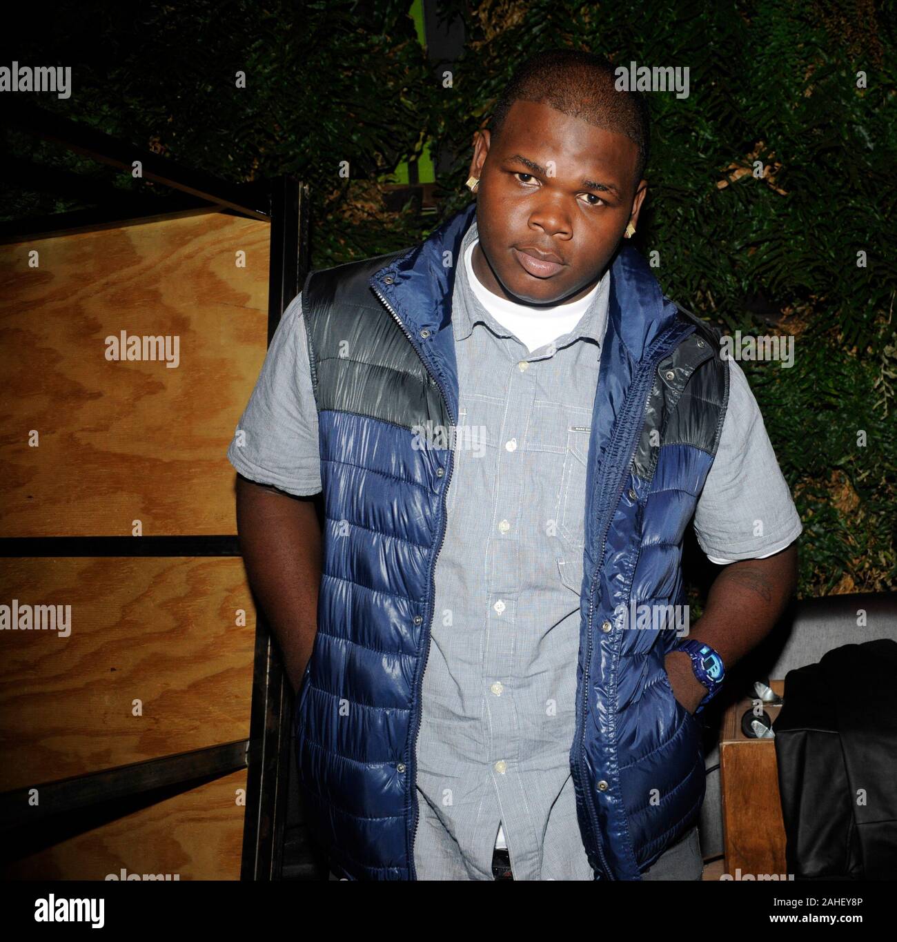 Rapper Payso B portrait on set of Ray J & Kid Ink "Drinks In The Air ...