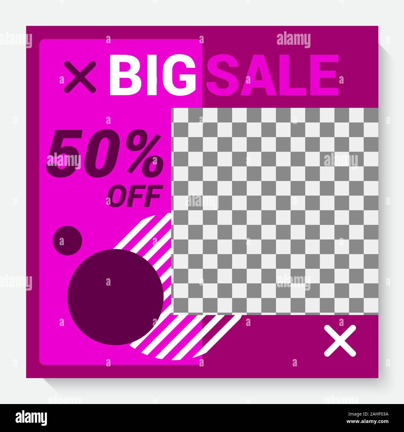 social media marketing square poster template Stock Vector Image & Art ...