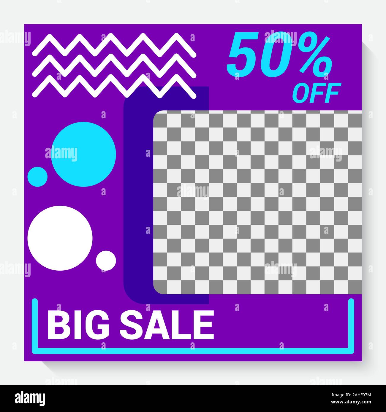 social media marketing square poster template Stock Vector Image & Art ...