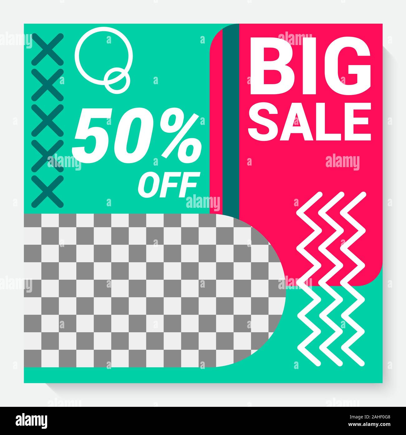 social media marketing square poster template Stock Vector Image & Art ...