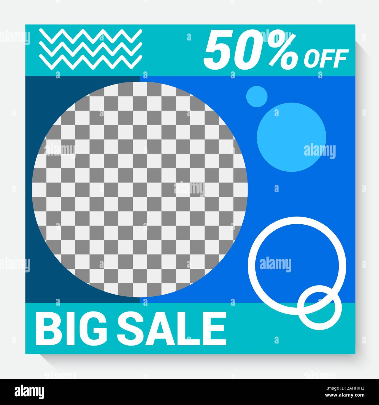 social media marketing square poster template Stock Vector Image & Art ...