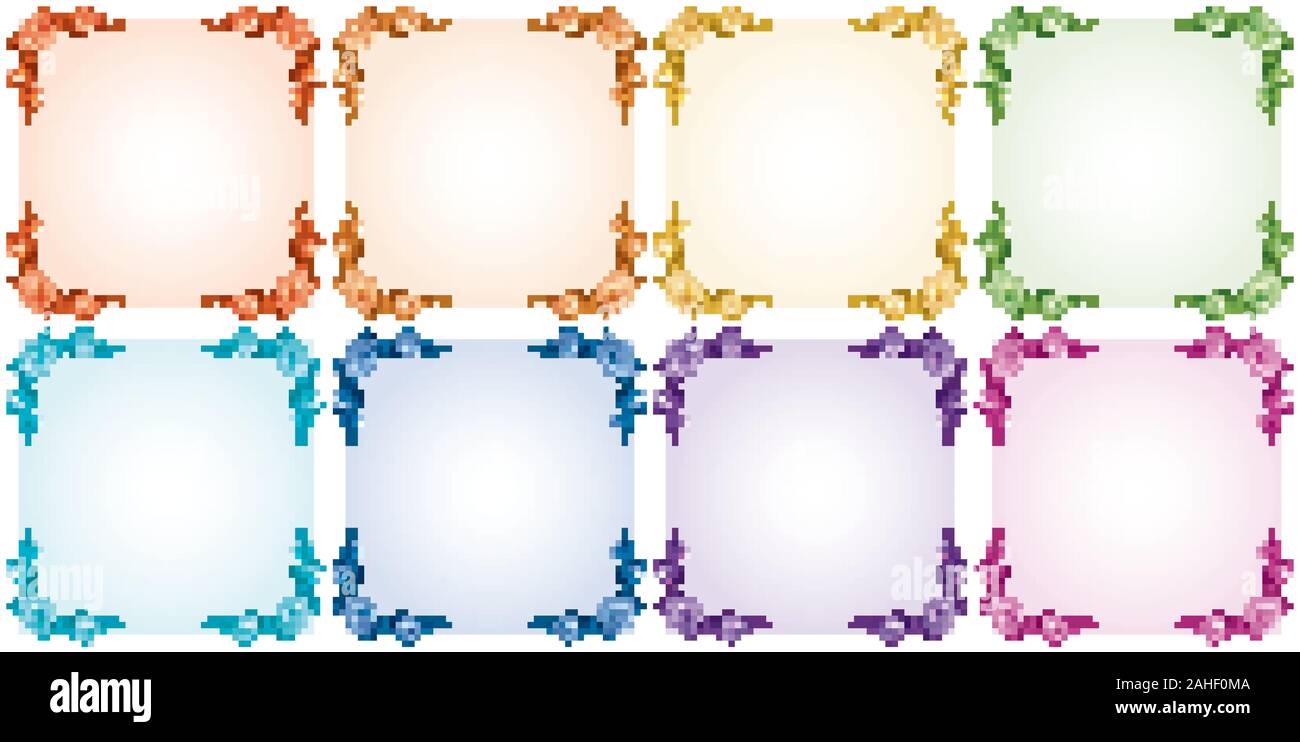 Purple flower designs Cut Out Stock Images & Pictures - Alamy