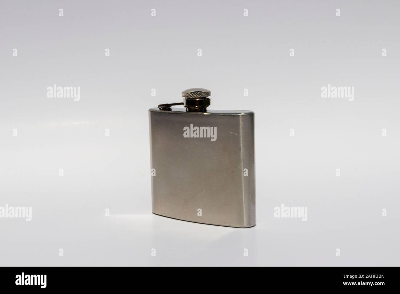 Stainless steel flask for alcohol. (CTK Photo/Marketa Hofmanova Stock ...