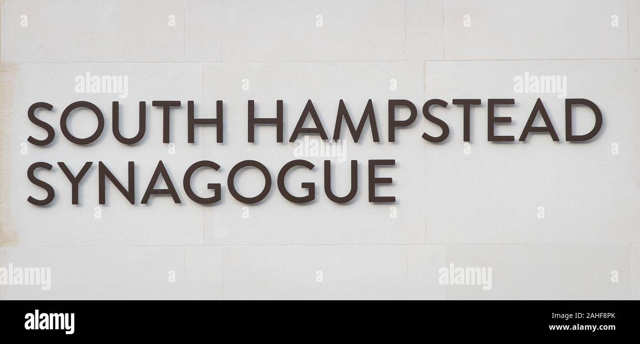 The South Hampstead Synagogue in North London Stock Photo - Alamy