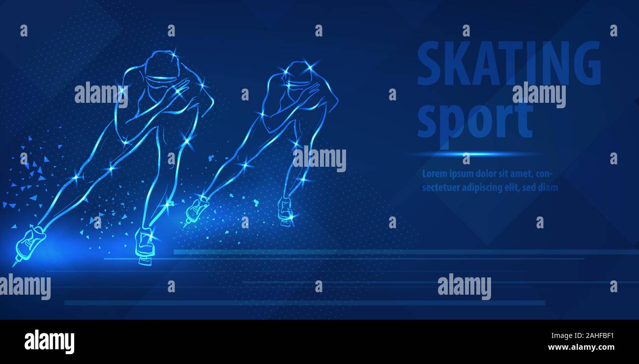Skating logo Stock Vector Images - Alamy