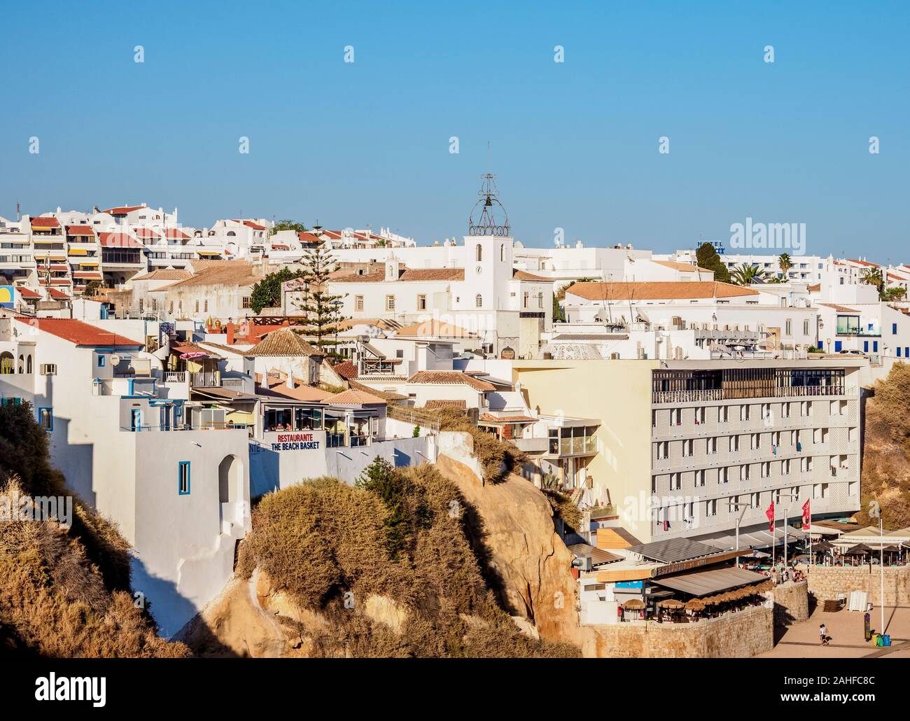 Albufeira clock tower hi-res stock photography and images - Alamy