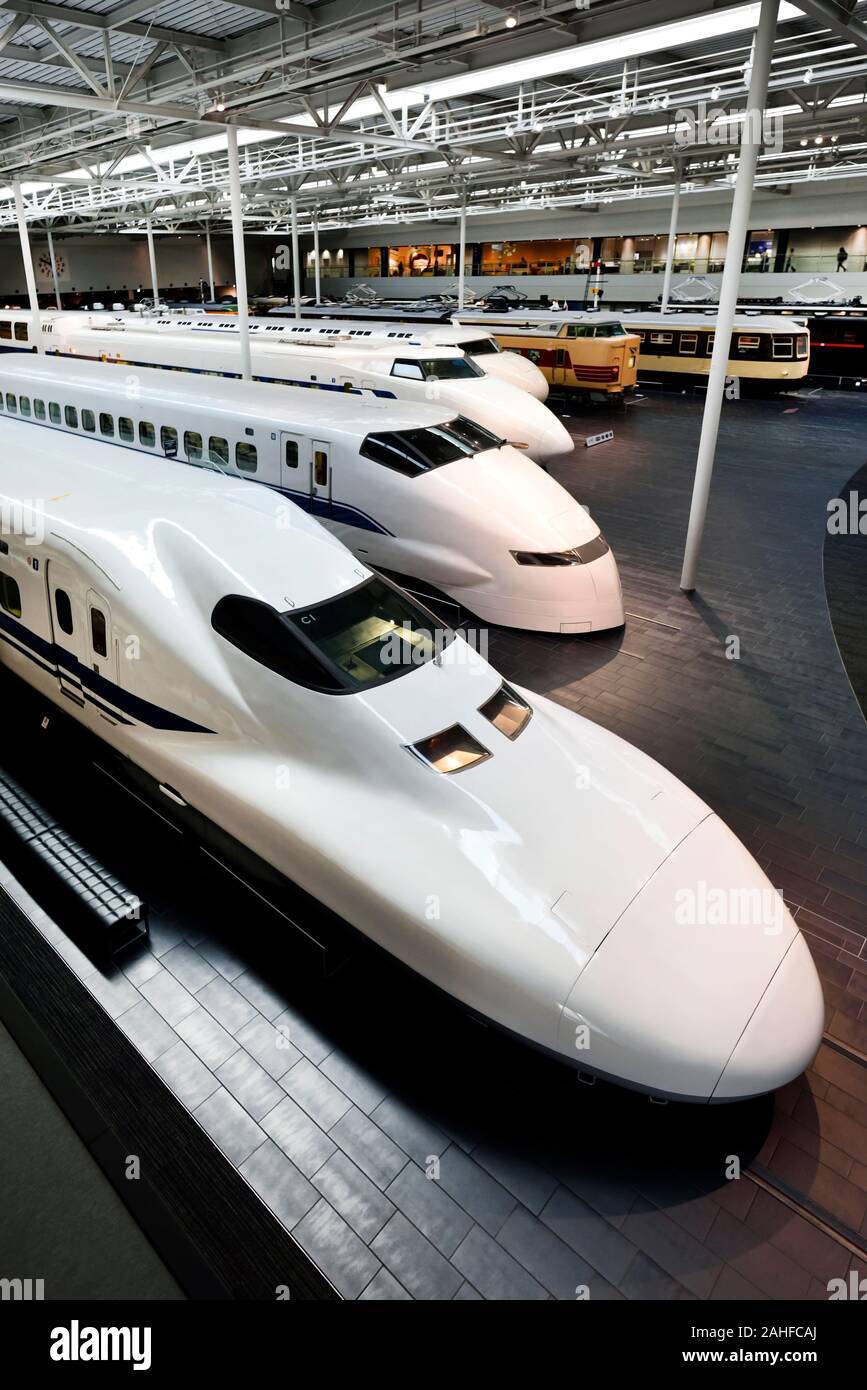 Shinkansen Museum Nagoya Japan Stock Photo - Alamy