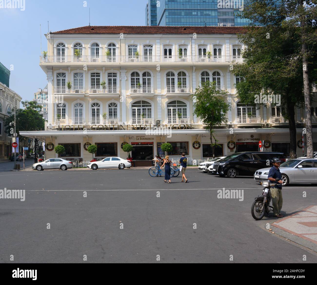 Continental Hotel, Saigon Stock Photo - Alamy