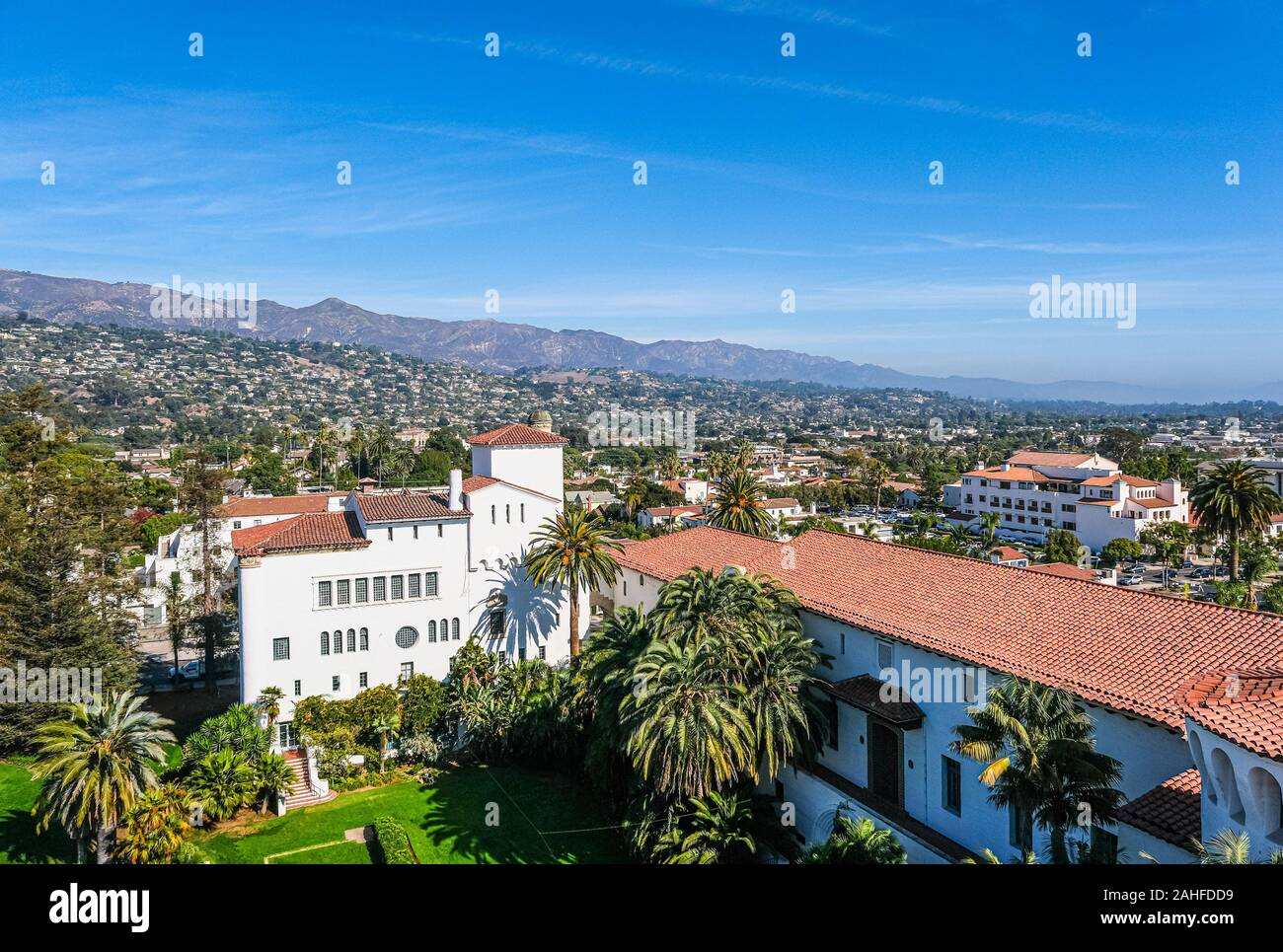 Santa barbara california view city hi-res stock photography and images ...