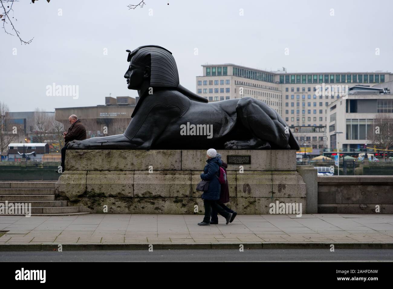 Sphinx in London Stock Photo - Alamy