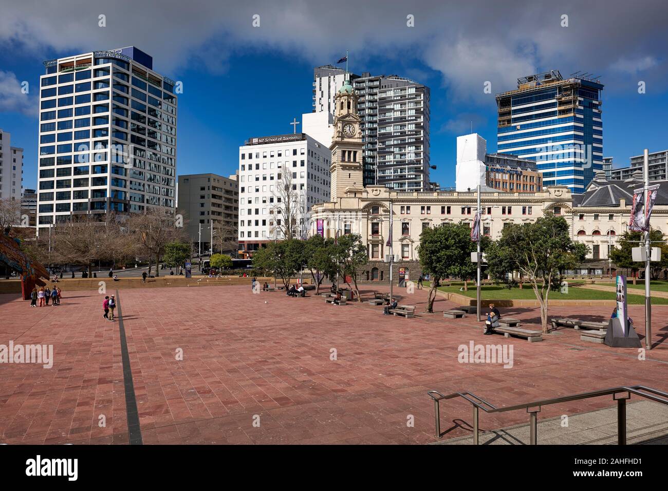 Auckland downtown architecture hi-res stock photography and images - Alamy