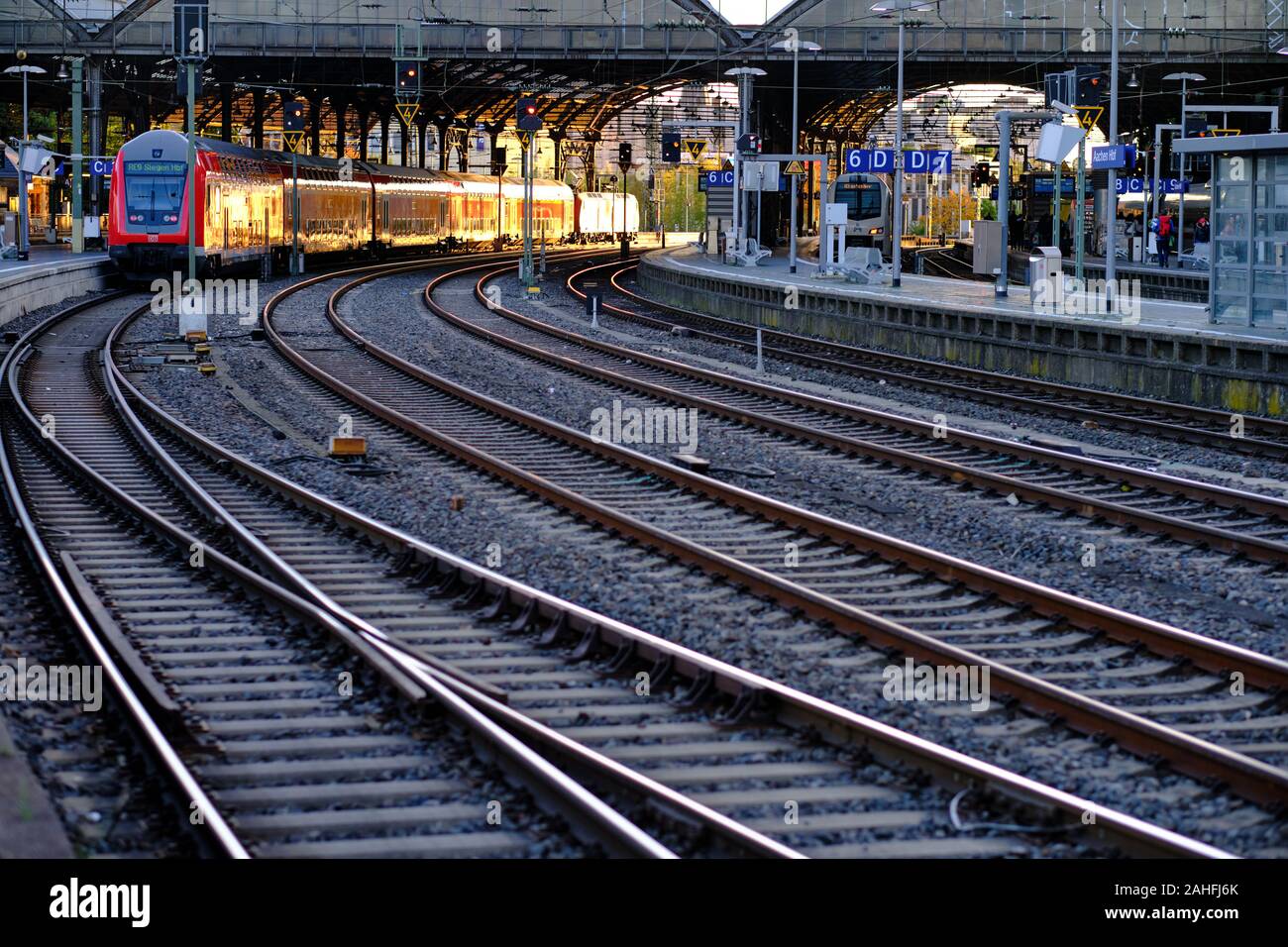 Aachen central station hi-res stock photography and images - Alamy