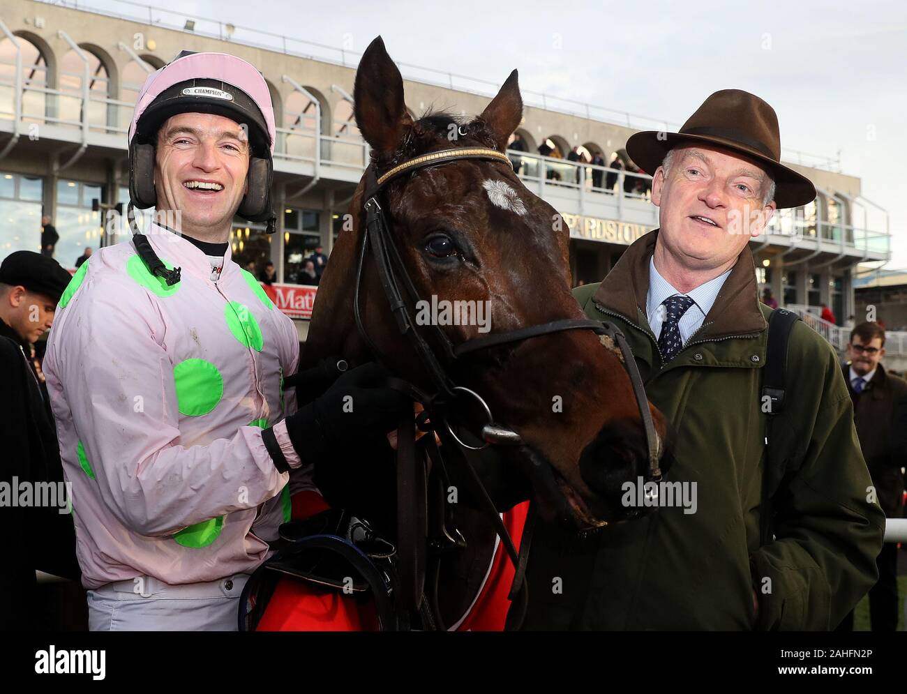 Trainer willie mullins during the christmas festival at leopardstown ...