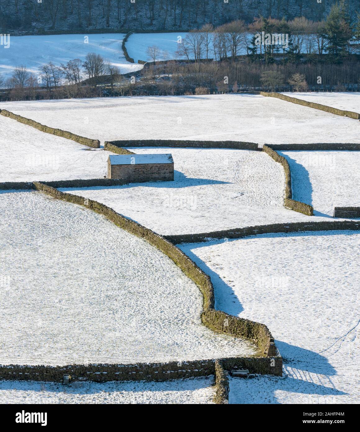 Swaledale reeth winter hi-res stock photography and images - Alamy