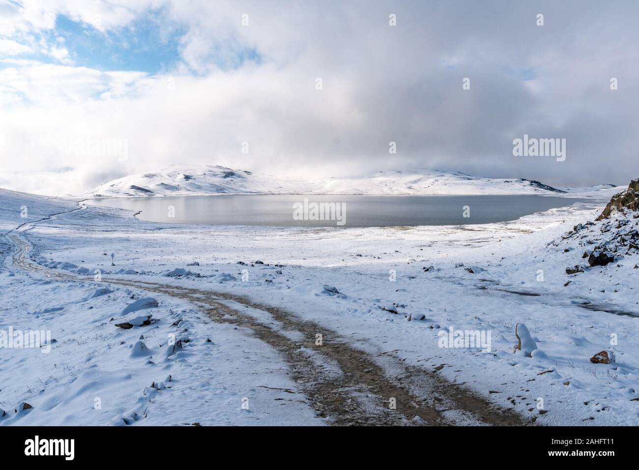 Deosai National Park Picturesque Breathtaking View Sheosar Lake with ...