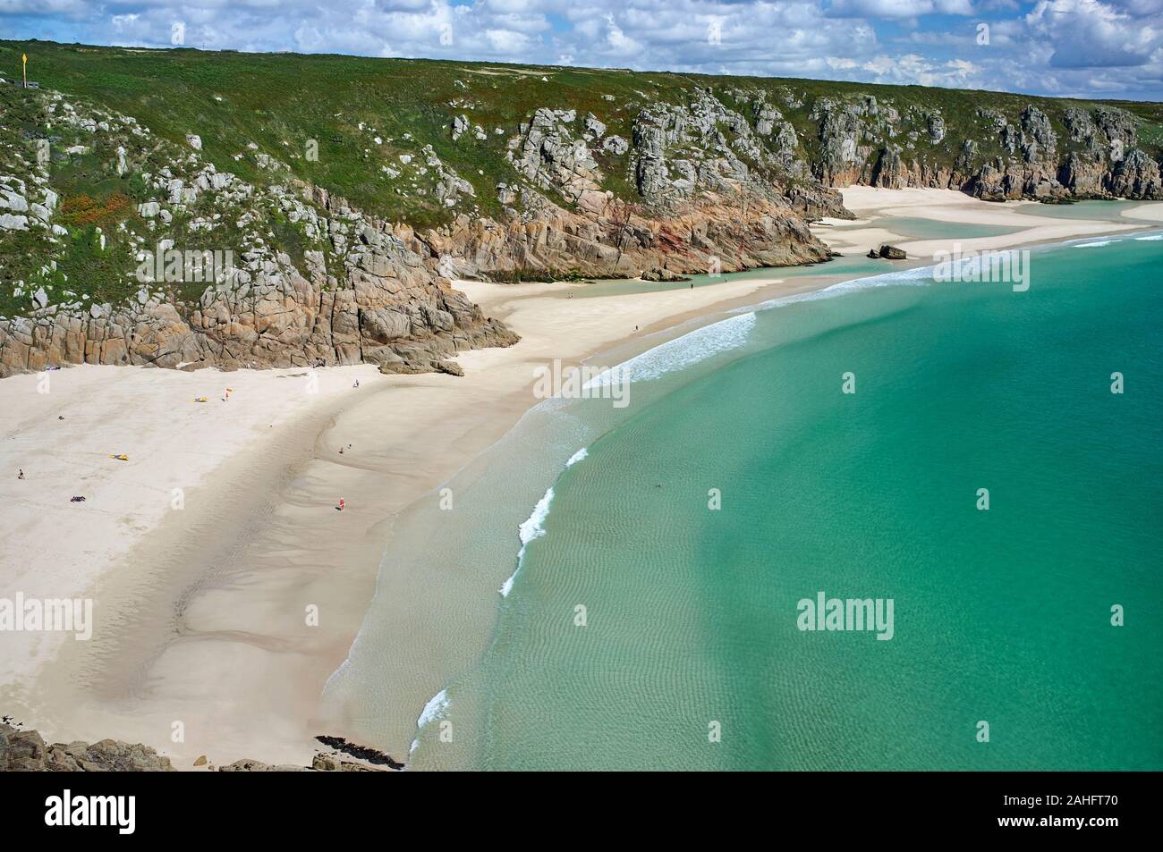 Coastal landscape of Cornwall, England Stock Photo - Alamy