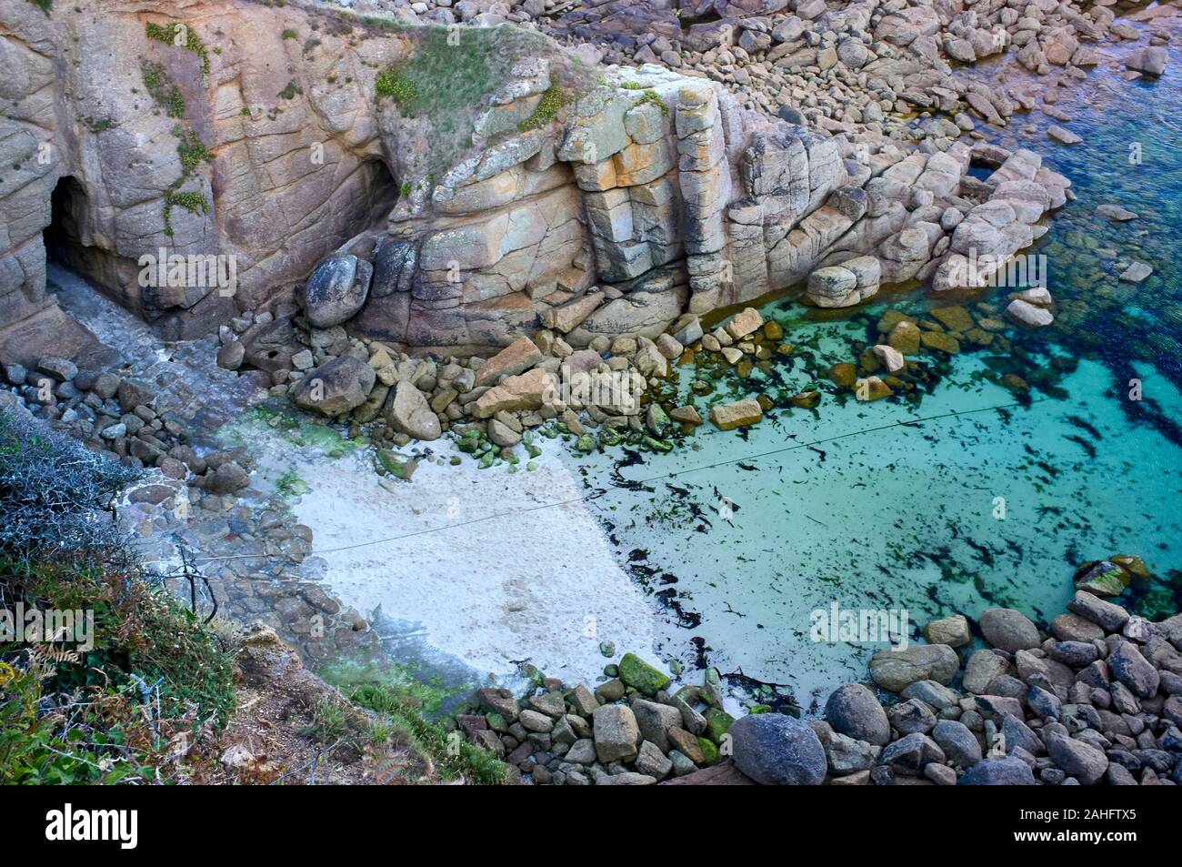 Coastal scenery, Cornwall, England Stock Photo - Alamy
