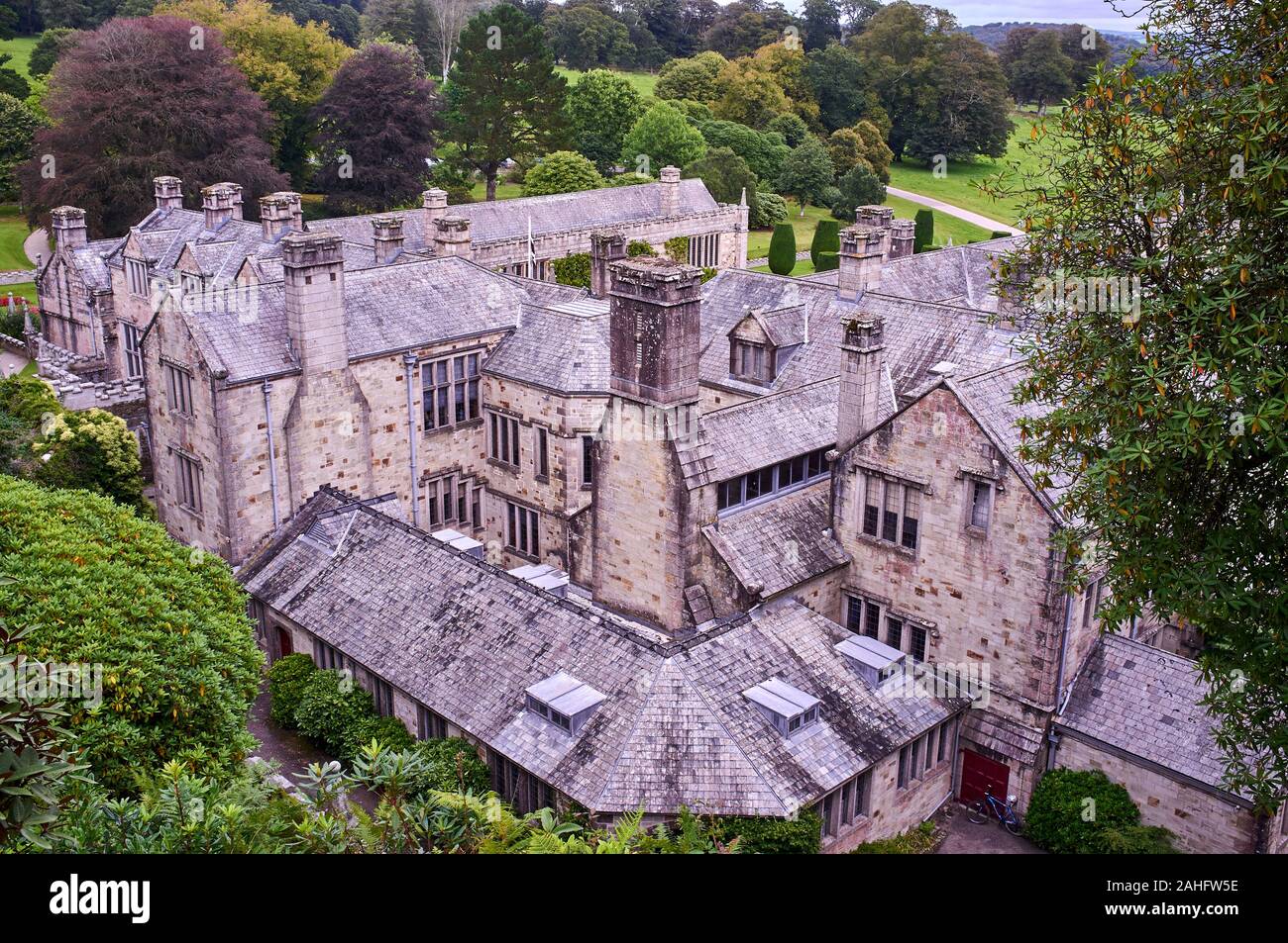 Lanhydrock House, Cornwall, England Stock Photo - Alamy