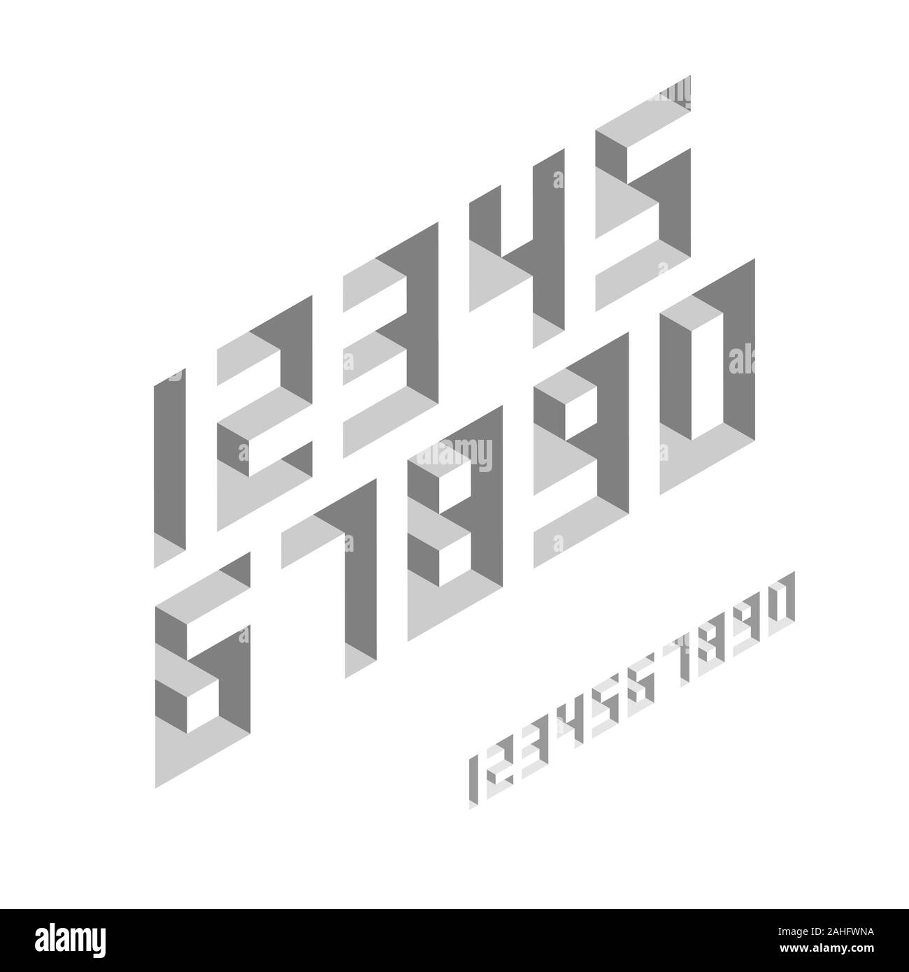 6 9 numbers perspective hi-res stock photography and images - Alamy