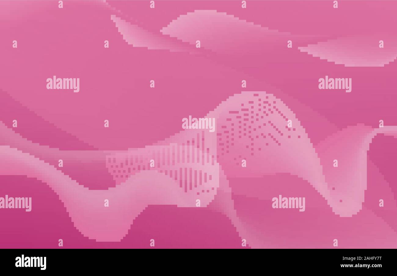 Background template with pink abstract patterns illustration Stock ...