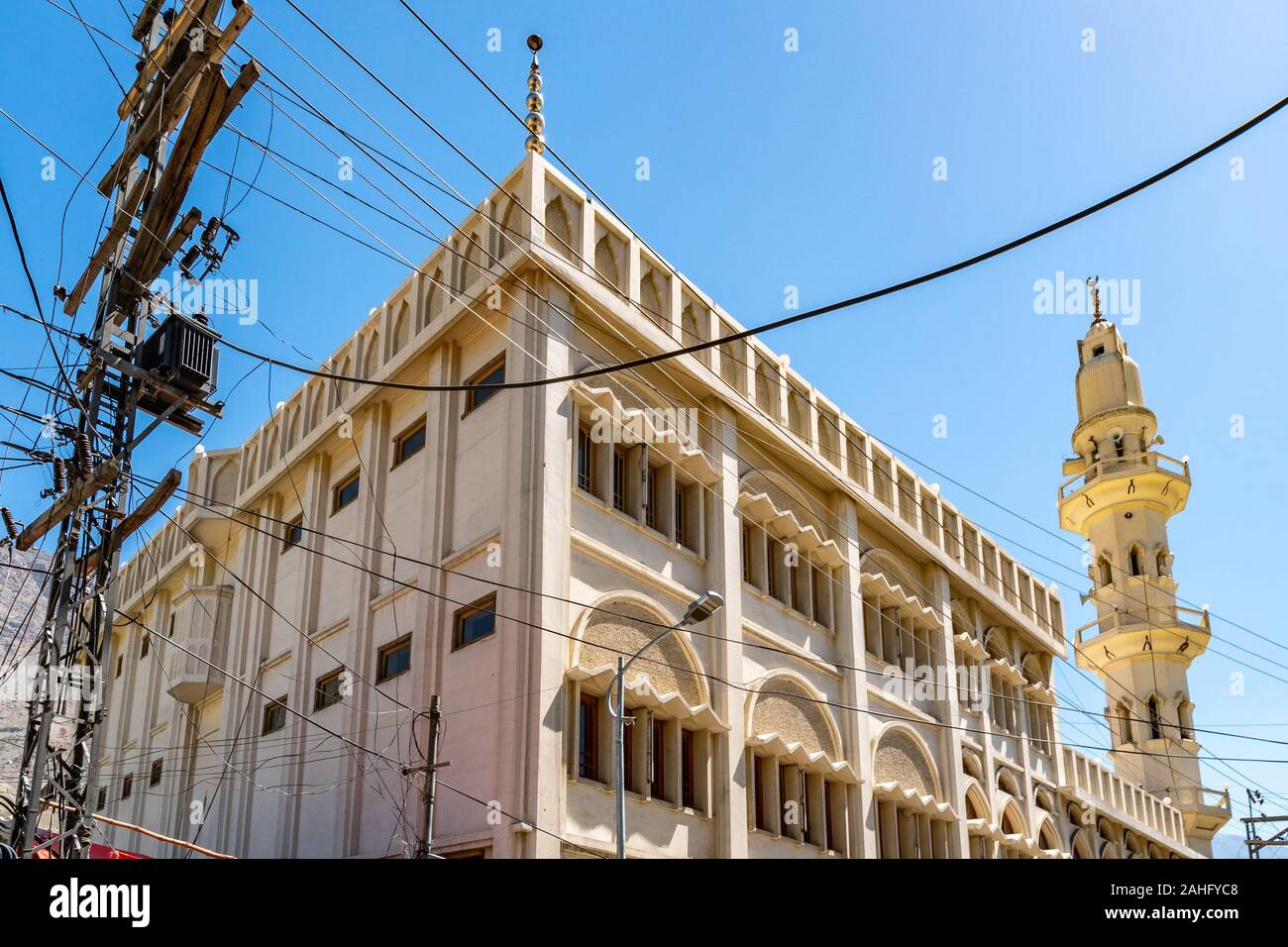 Gilgit Jama Masjid Ahle Sunnah Mosque Picturesque View of the Building ...