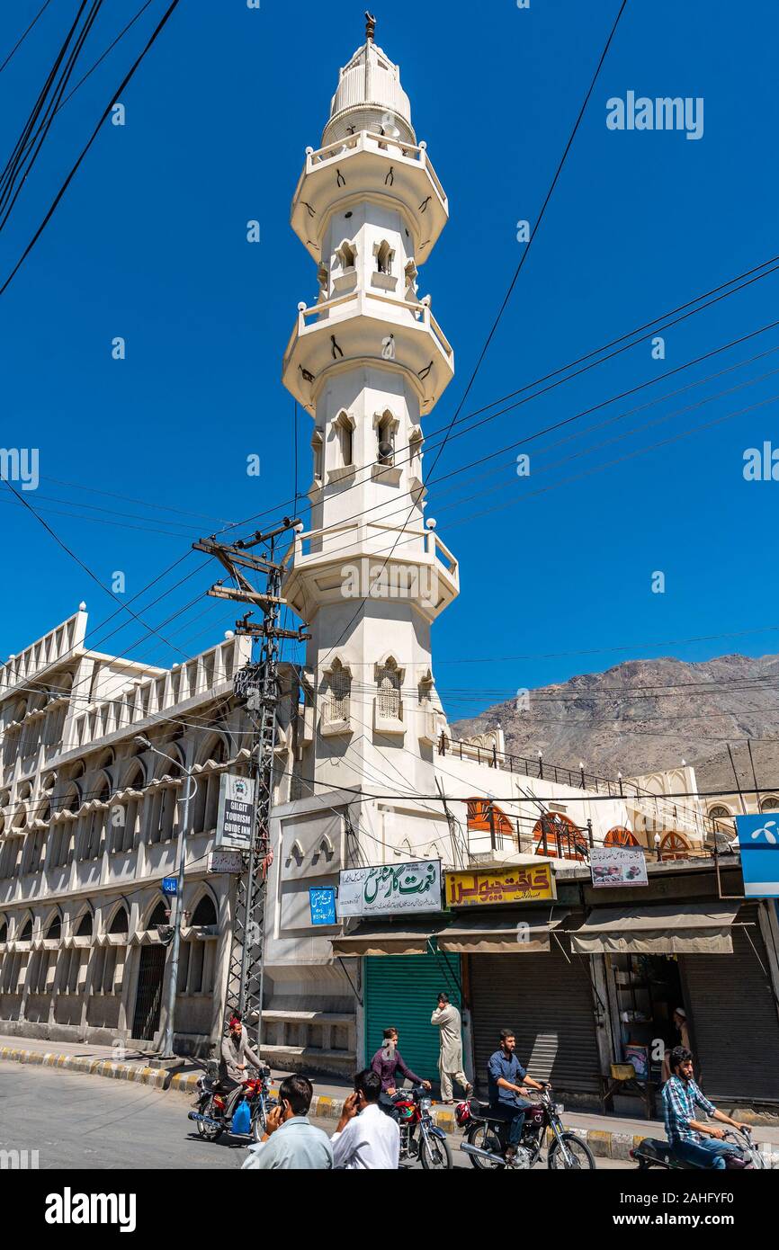 Gilgit Jama Masjid Ahle Sunnah Mosque Picturesque View of the Building ...