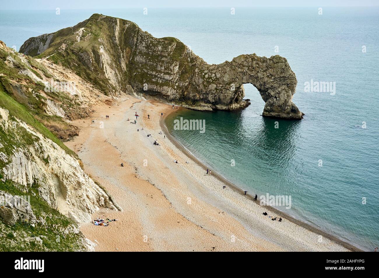 Durdle Door and Sea Cliffs in Dorset, England Stock Photo - Alamy