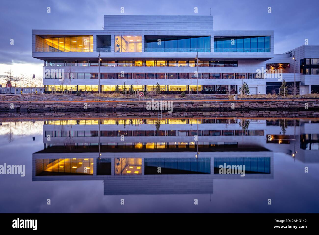Oslo, Norway - Opera House from the back Stock Photo - Alamy