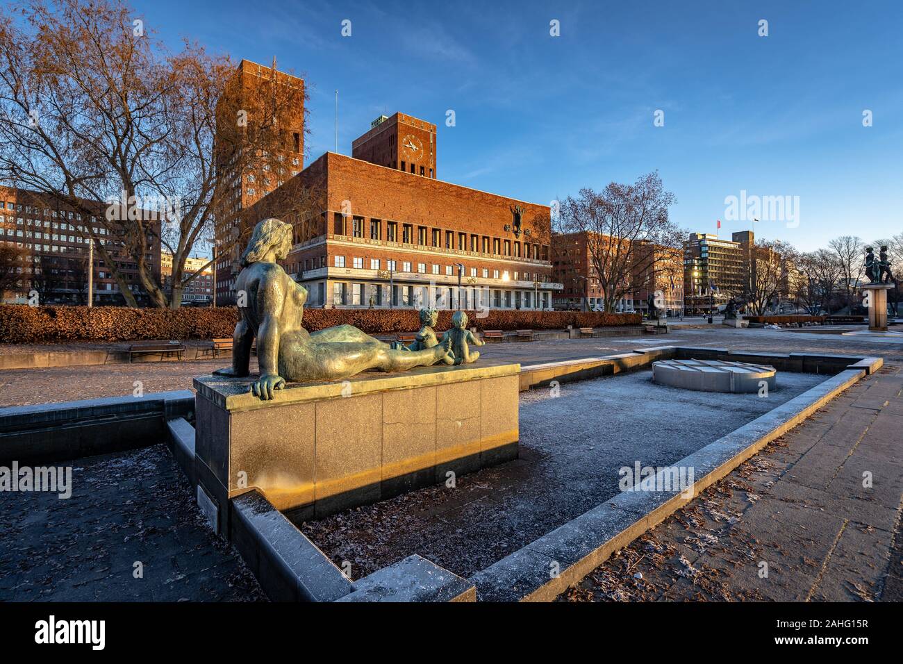 Oslo, Norway - Radhuset - Town Hall Stock Photo - Alamy