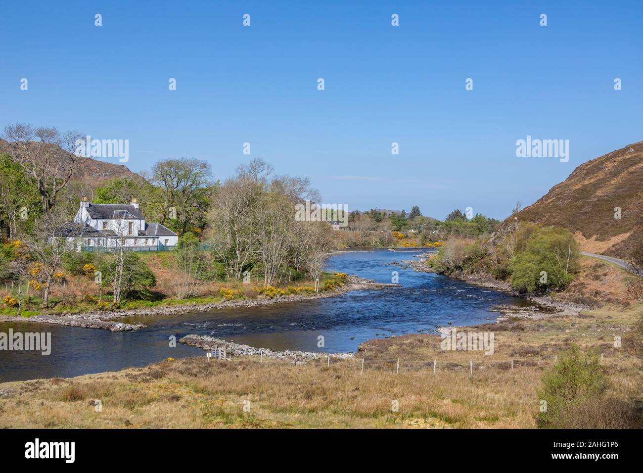 Poolewe village hi-res stock photography and images - Alamy