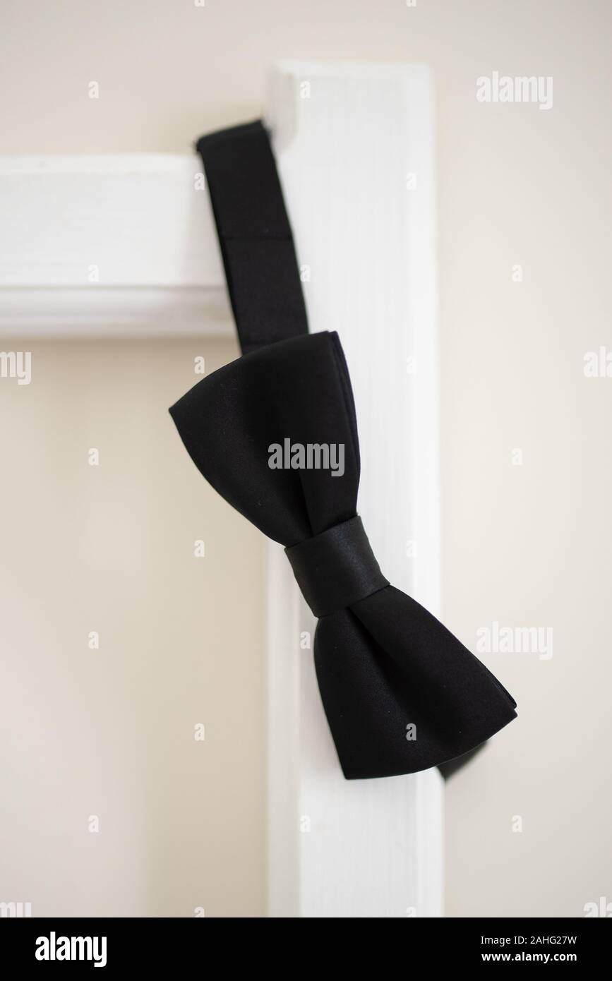 Black satin suit hi-res stock photography and images - Alamy