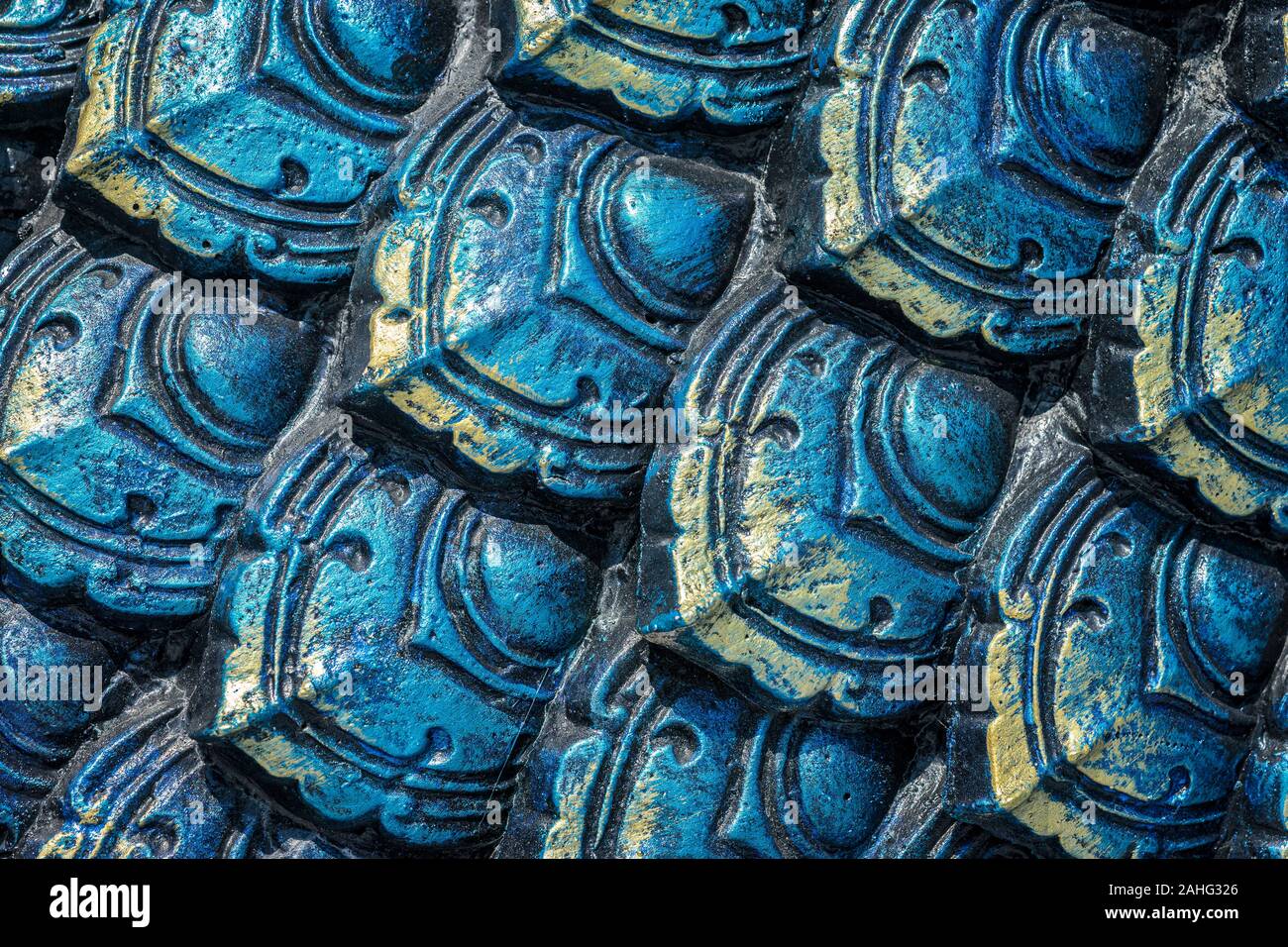 Dragon Scales Close Up