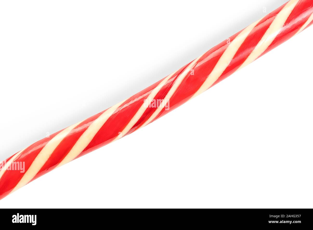 Red candy close up. Isolated on white, clipping path included Stock ...