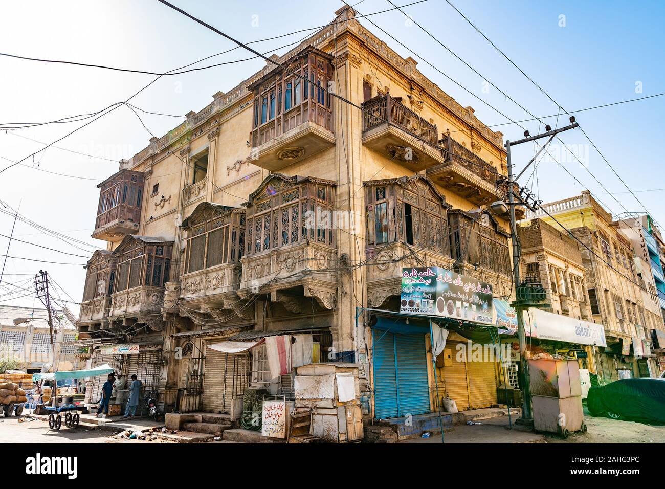Hyderabad Common Buildings and Streets Picturesque Breathtaking View on ...