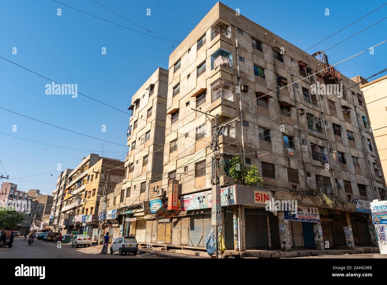 Hyderabad Common Buildings and Streets Picturesque Breathtaking View on ...