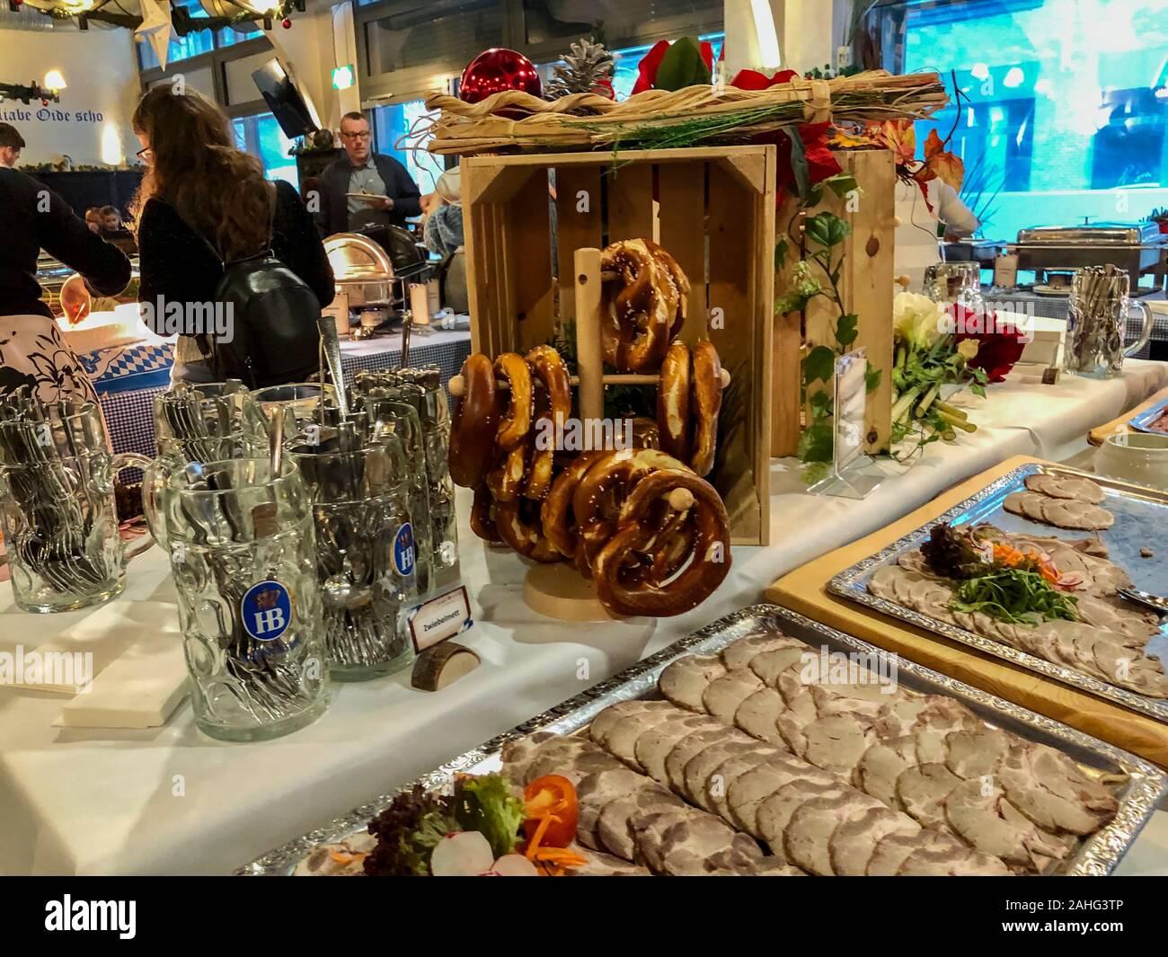 Berlin, Germany, Display, Self Service, Sharing Meals inside German ...