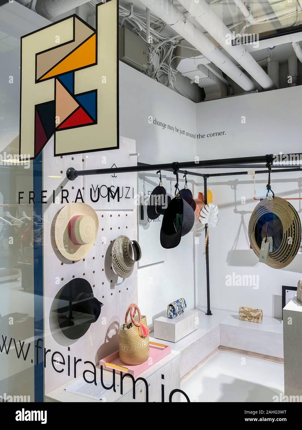 Berlin, Germany, Concept Store Front, Freiraum, Hats, Shop Window ...