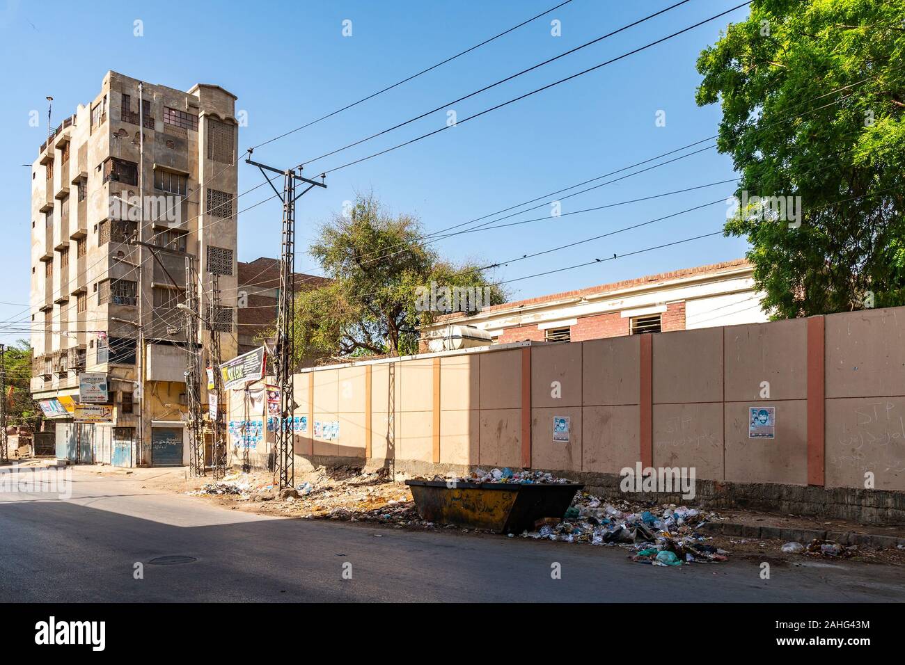 Hyderabad Common Buildings and Streets Picturesque Breathtaking View on ...