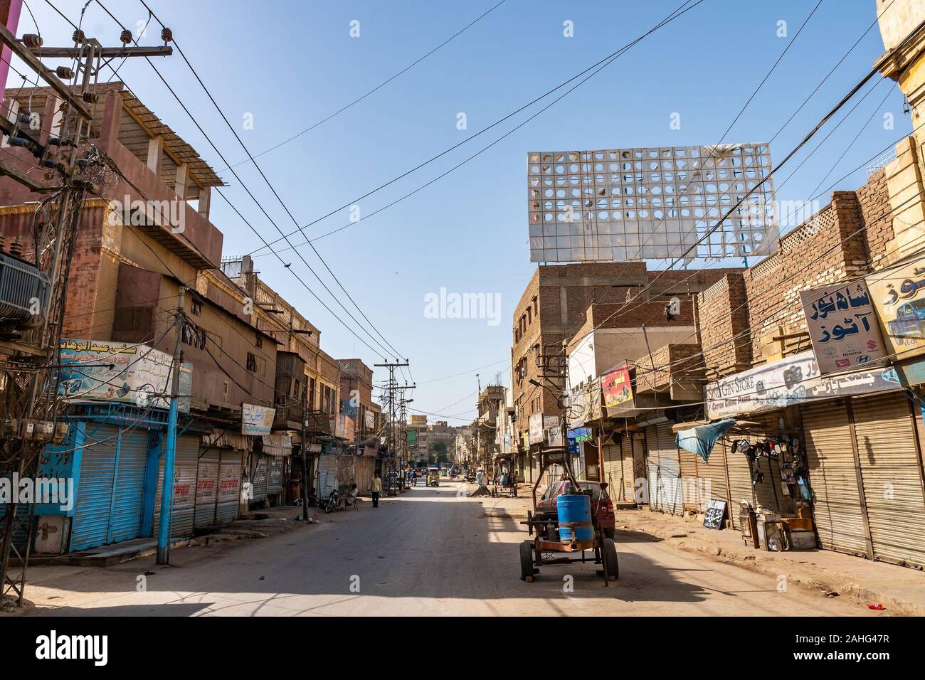 Hyderabad Common Buildings and Streets Picturesque Breathtaking View on ...