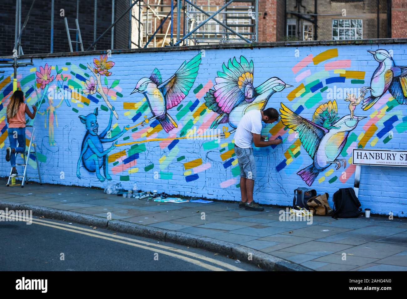 London classic art painting hi-res stock photography and images - Alamy