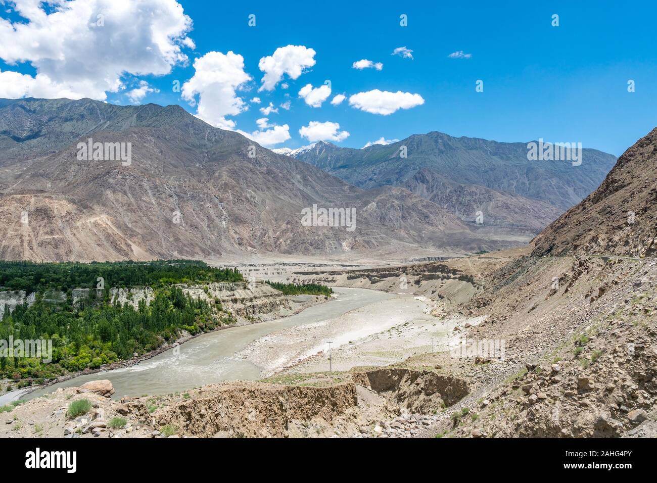 Indus river pakistan gilgit hi-res stock photography and images - Alamy