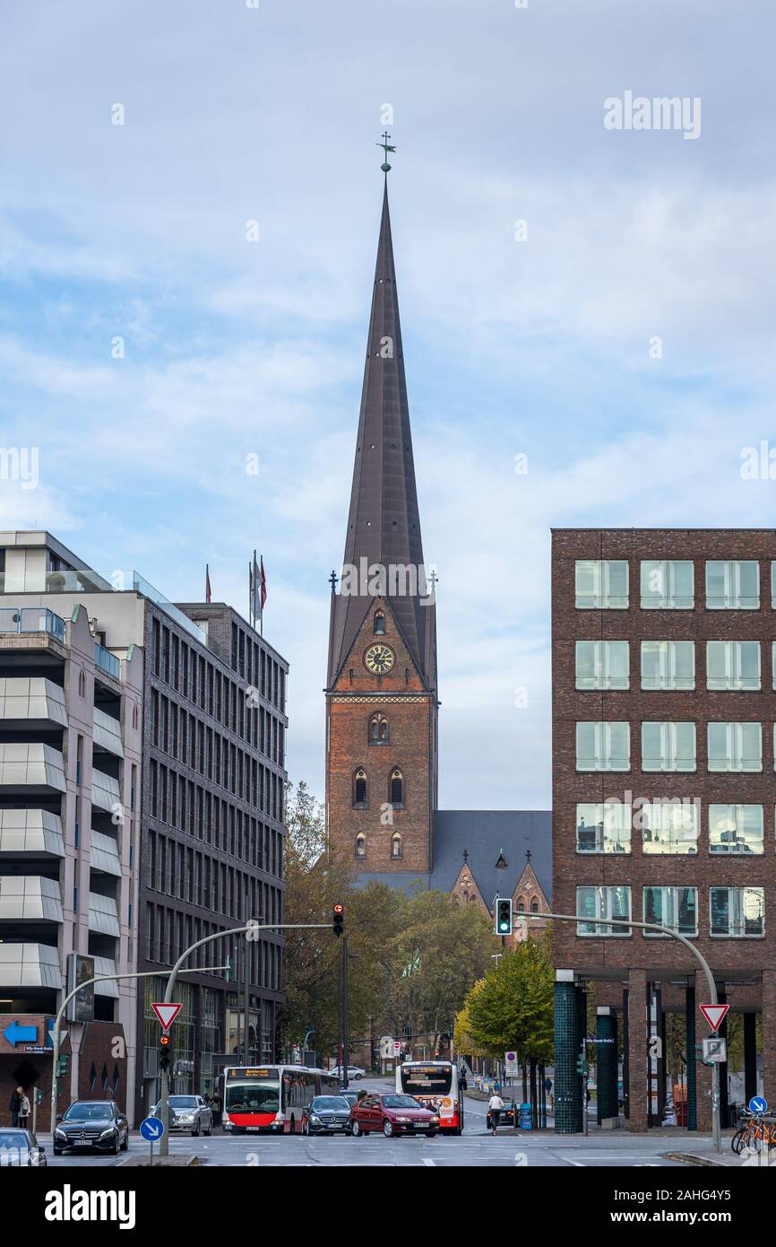 Lutheran church neo gothic architecture in hi-res stock photography and ...