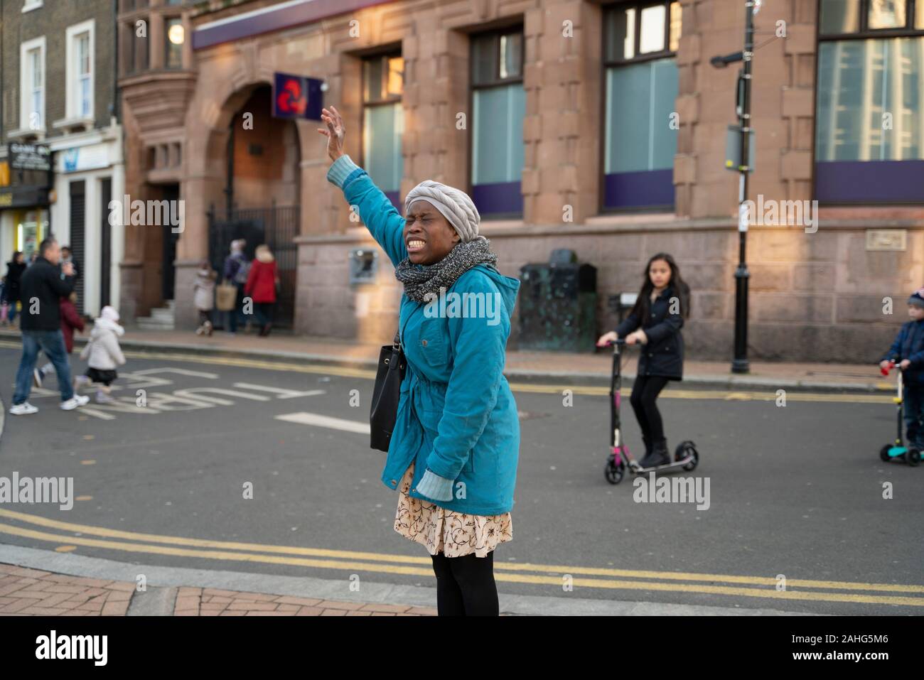Christian Fundamentalist in Croydon Stock Photo - Alamy
