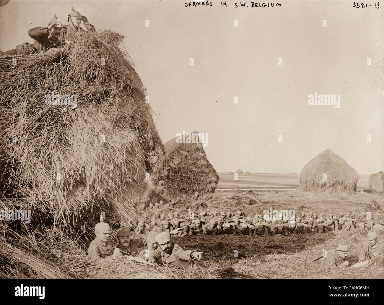 World war i trench us hi-res stock photography and images - Alamy